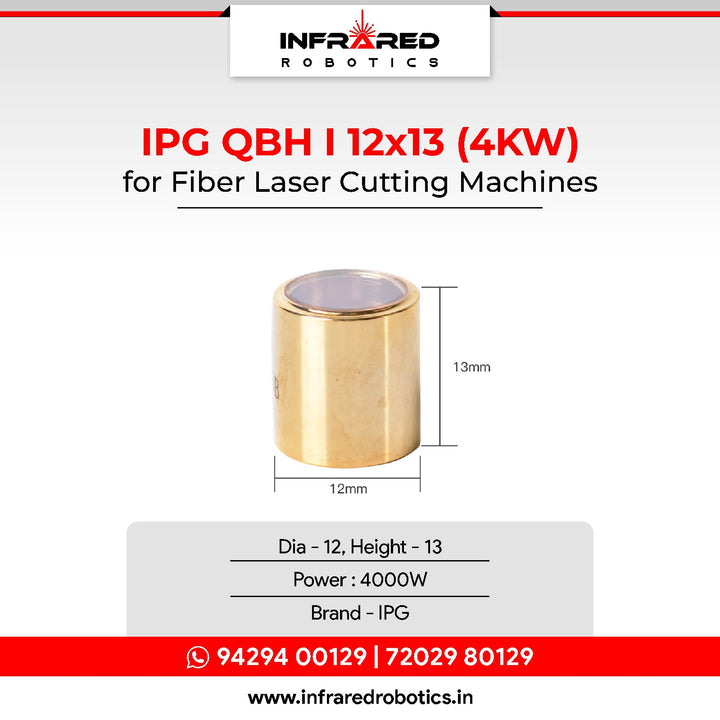 Laser Protection Cap - QBH - IPG, MAX, RAYCUS – Infrared Robotics